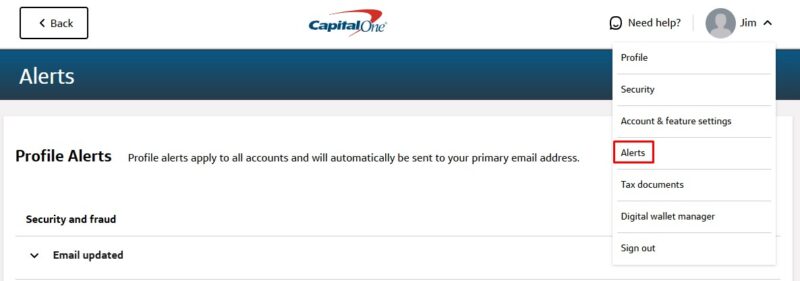 How to get credit card transaction notifications for purchases over $0