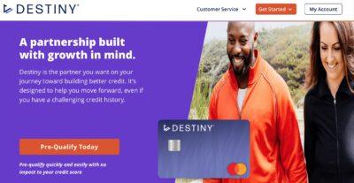 Destiny Card Review: Rebuild Your Credit without a Security Deposit