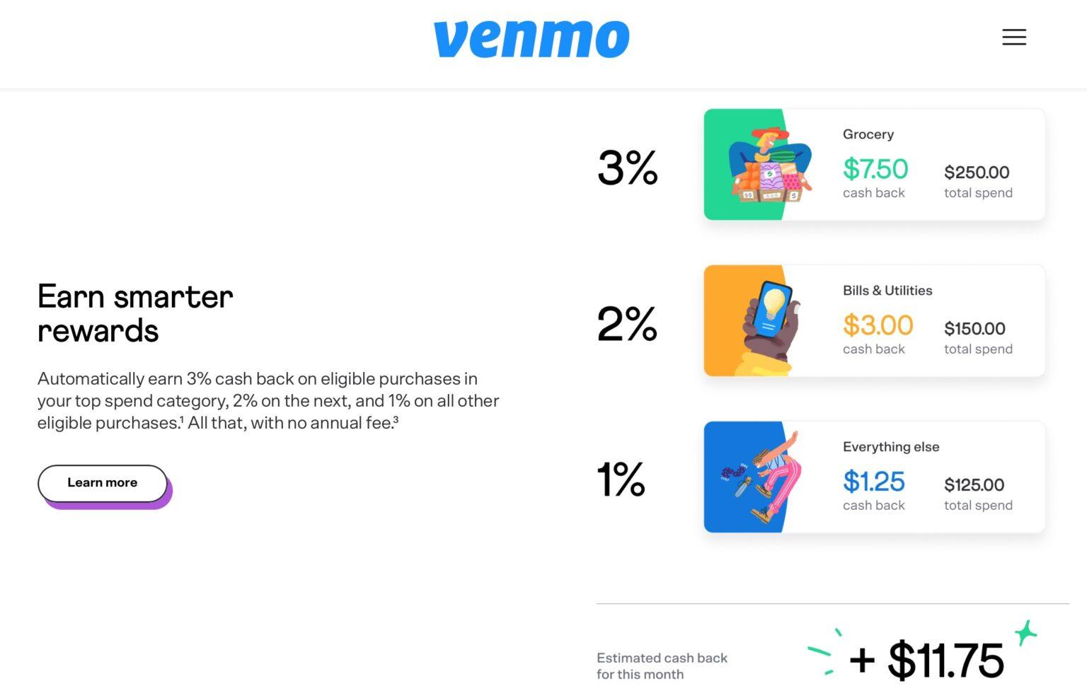 Venmo Credit Card Review: Earn Up to 3% Cash Back