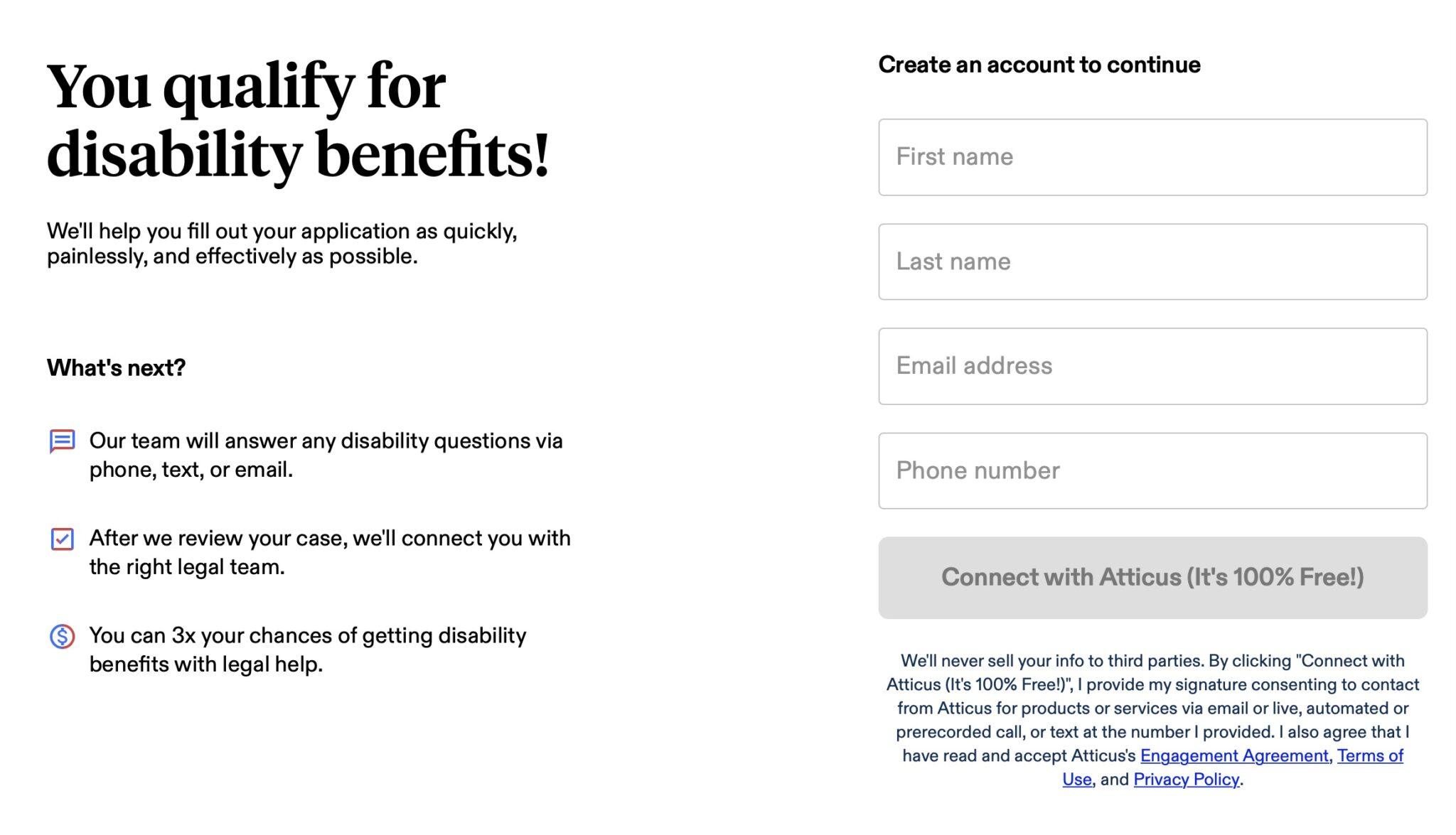 Atticus Review: Get Lawyers to Help with Your Disability Claim